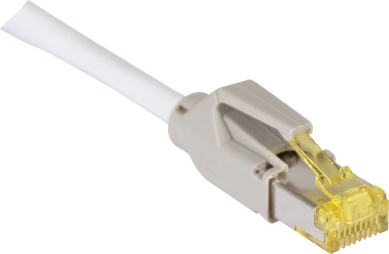Cordon RJ45 sur câble catégorie 7 S/FTP LSOH snagless gris - 30 m ...