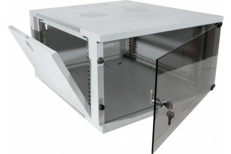 Coffret informatique 19" 4U gris prof 450 mm - Achat/Vente M.D.C 755051