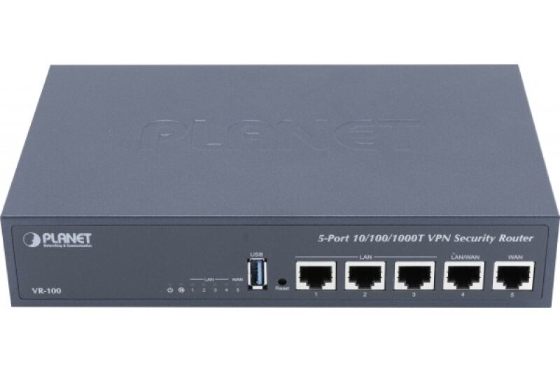 PLANET VR-100 Routeur Dual-Wan 5p Gigabit 60VPN - Achat/Vente PLANET ...