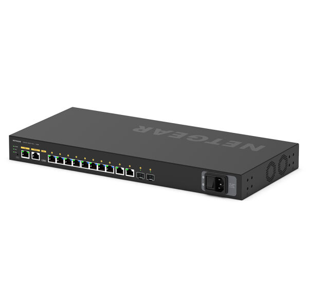 NETGEAR M4250 12-Port AV Line PoE+ Switch 125W 2x1G 2xSFP Managed ...