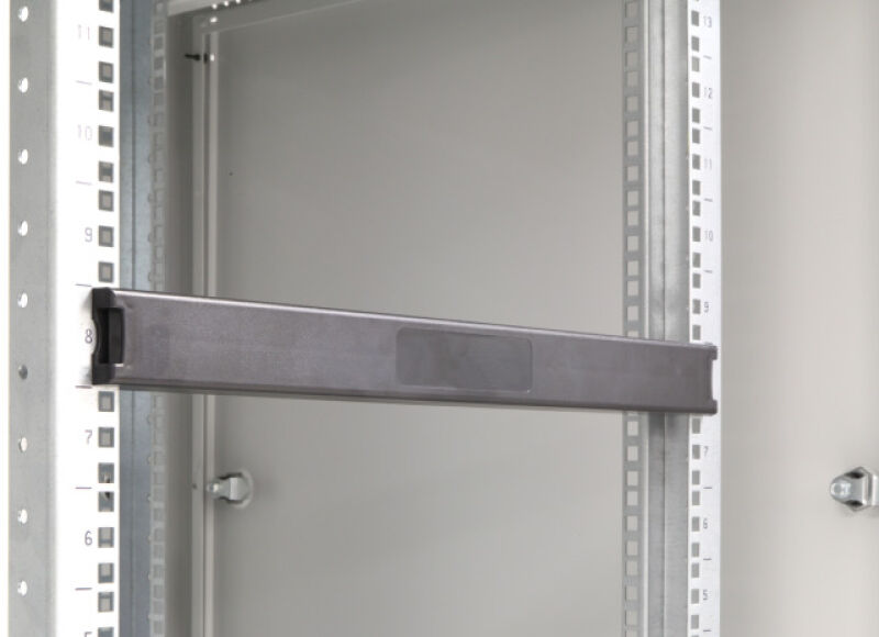 Plaque factice 19" 1U "Snap-In", Plastique, Noir - Achat/Vente MDC 691271